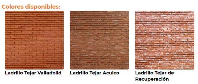 Camy Muros y Plafones | Rock and Stone Ladrillo Tejar